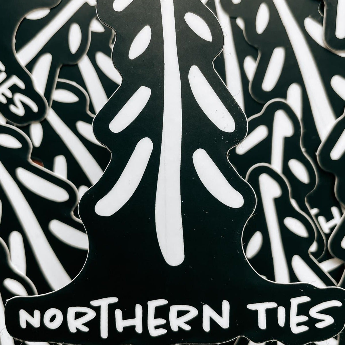 Black NT Sticker – Northern Ties MN